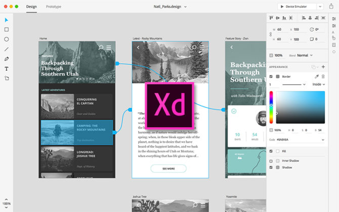 Adobe XD for Windows 10 receives a new update with many features