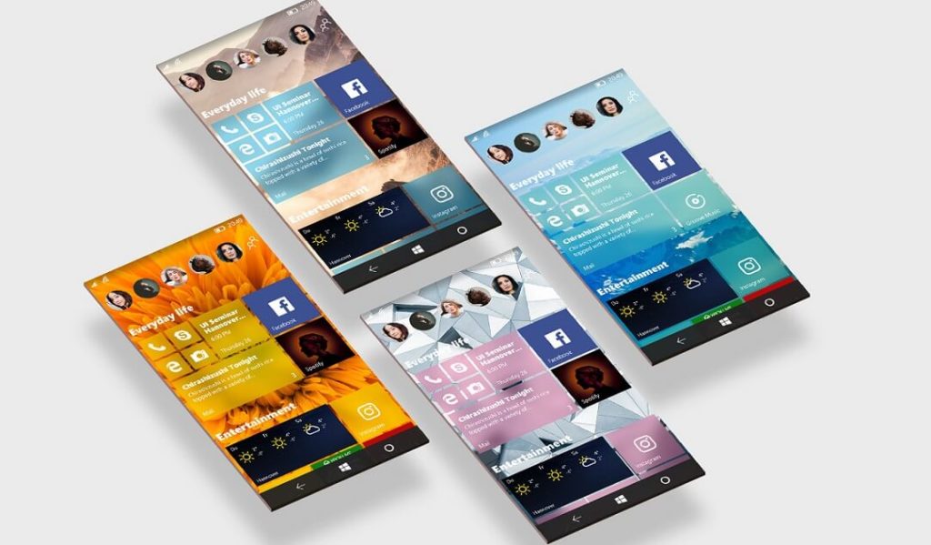 A new concept revamps Windows 10 Mobile with Project NEON changes