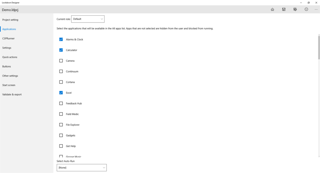 Microsoft's LockDown Designer App now available in Windows Store