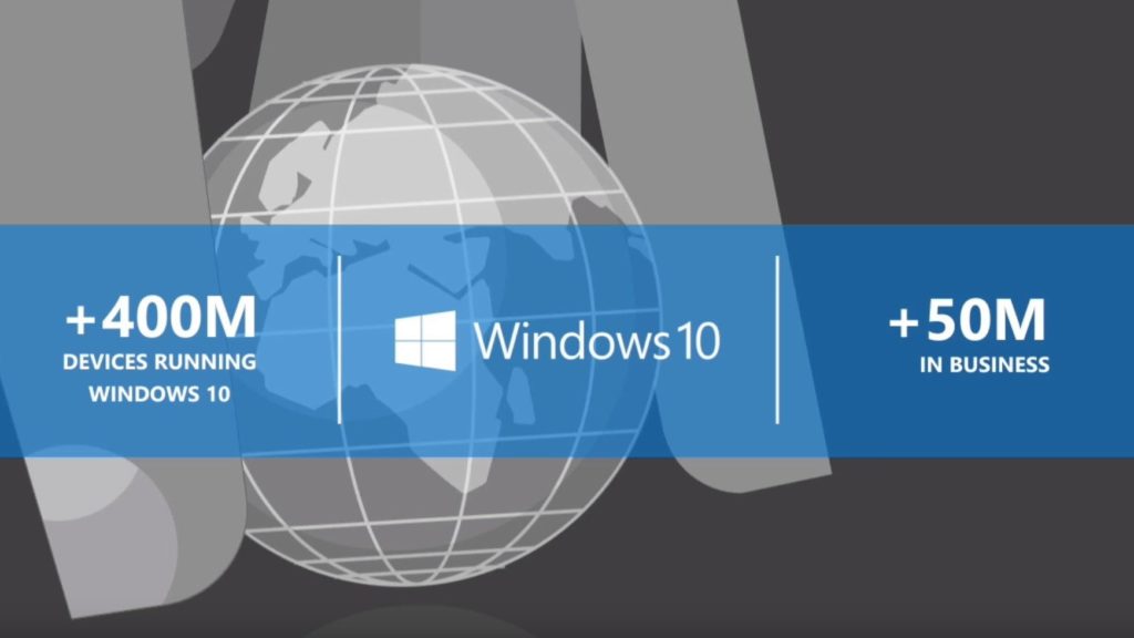 50 million business PCs are running Windows 10