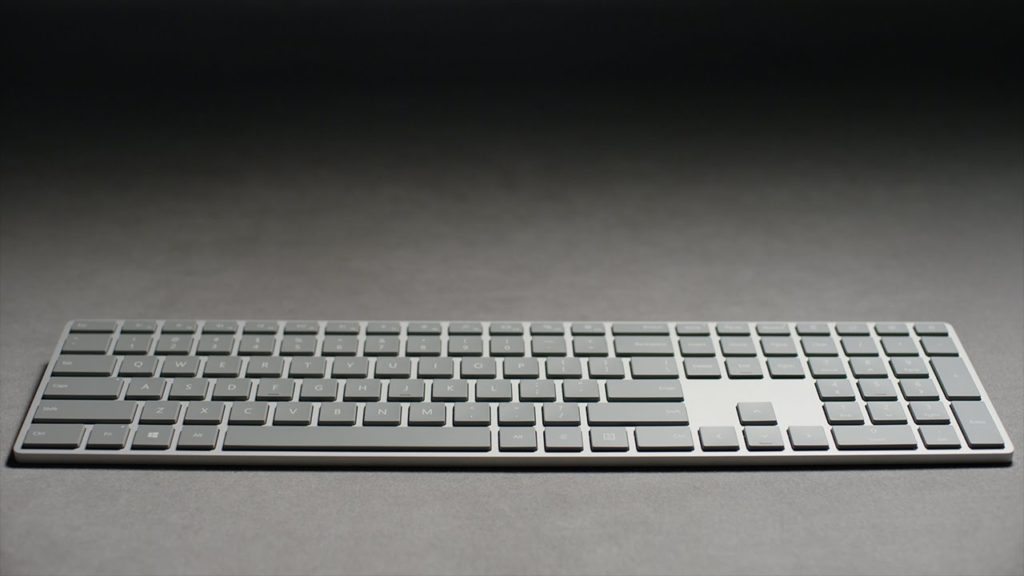 Microsoft’s announces their new Modern Keyboard with Fingerprint Scanner