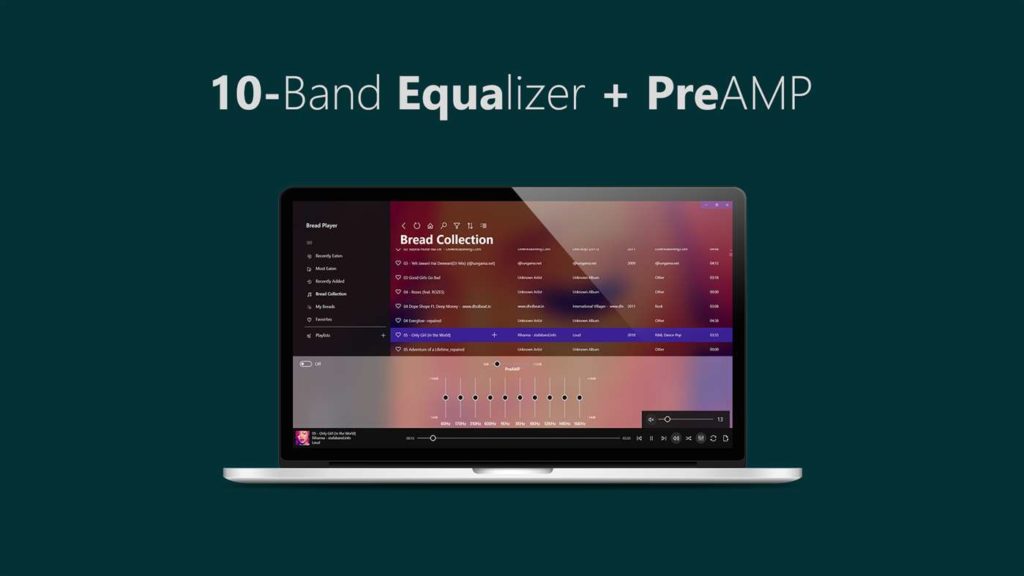 Bread Player for Windows 10 Mobile and PC is a innovative and creative ...