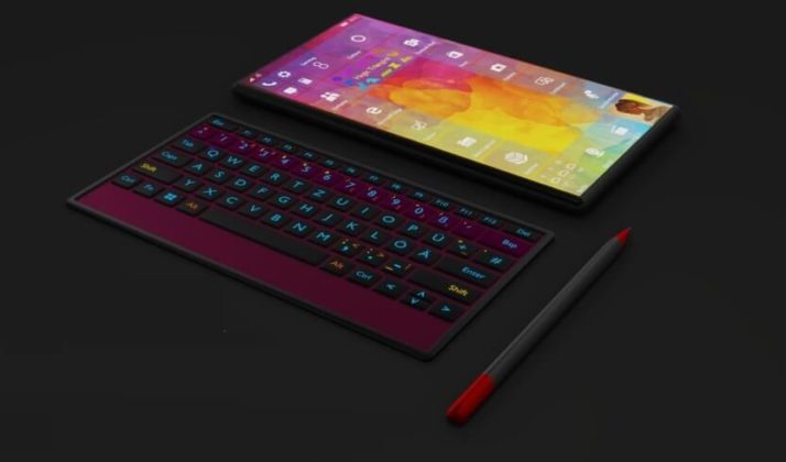 Surface Phone: Concept shows edge-to-edge display and unique design