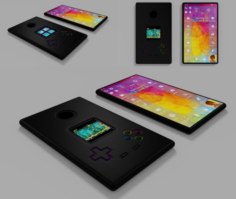 Surface Phone: Concept shows edge-to-edge display and unique design