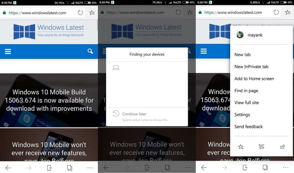 Microsoft Edge for Android is now available for download