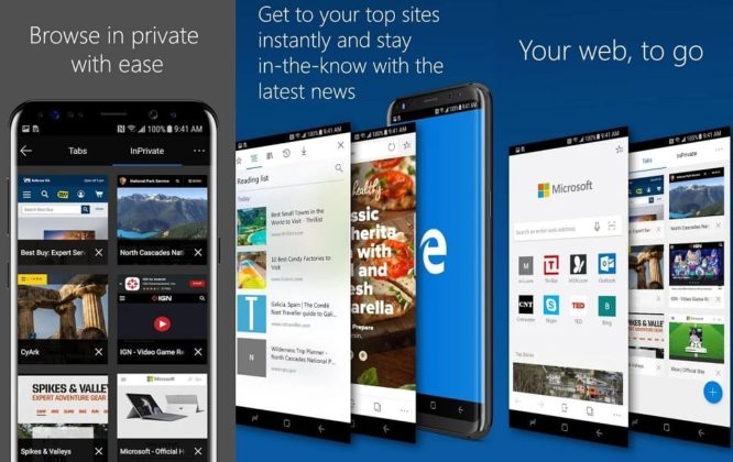 Microsoft Edge for Android is now available for download