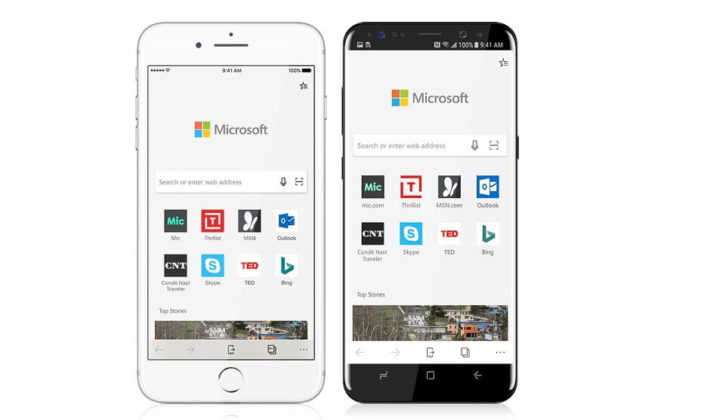 Microsoft announces Edge browser for Android and iPhone