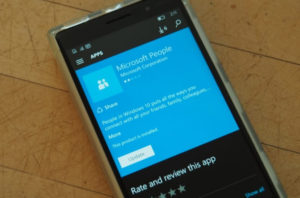 Microsoft People app on Windows 10 is having sync problems