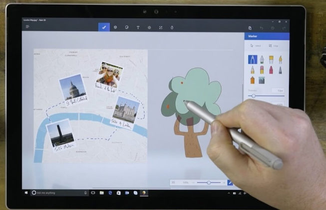 Paint 3D for Windows 10 updated with UI changes on the Fast and Release ...
