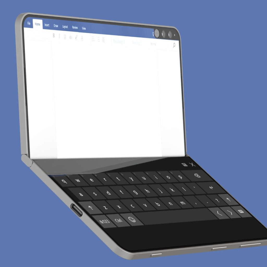 Surface Phone or Surface Note concept imagines Microsoft’s foldable phone