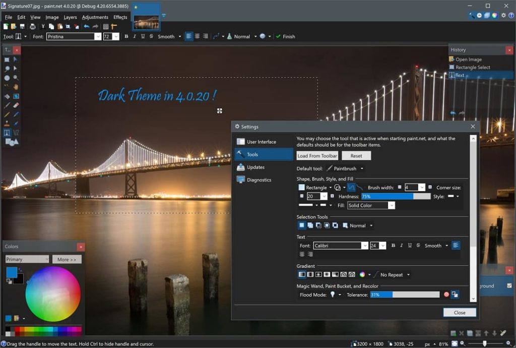 Paint.NET for Windows to get Dark Theme and more with next update