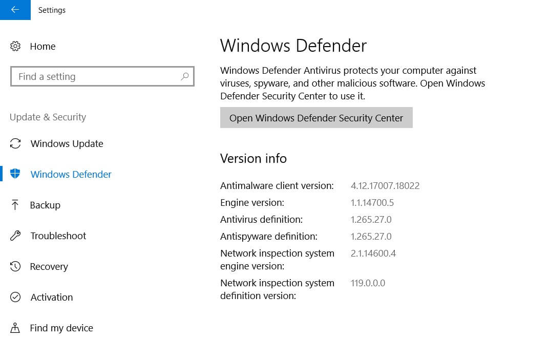 Microsoft releases emergency update for Windows 10's Malware Protection ... Microsoft releases emergency update for Windows 10's Malware Protection ...