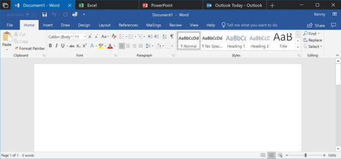 Microsoft is bringing tabs to Office Suite in Windows 10 for productivity