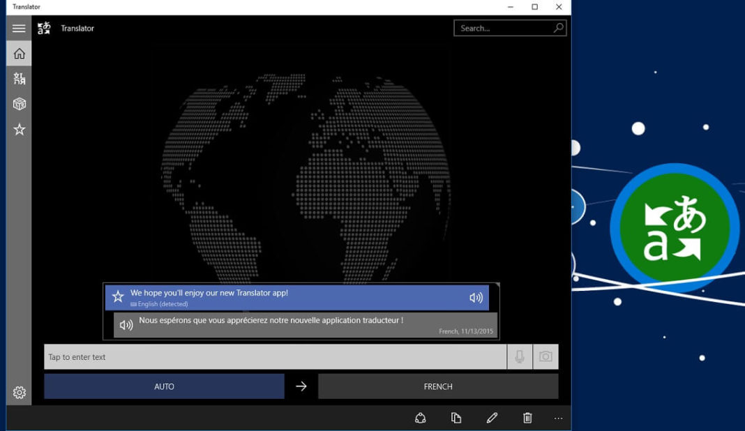 Microsoft Translator app for Windows 10 is getting a big update