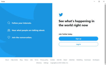 Windows 10’s new Twitter app will soon support Night Mode