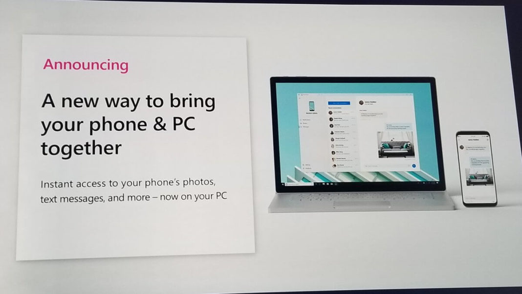 Microsoft's Your Phone app for Windows 10 is finally available for Insiders