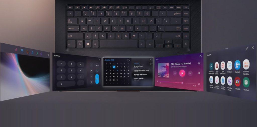 A closer look at Asus jaw-dropping ScreenPad for Windows 10 laptop