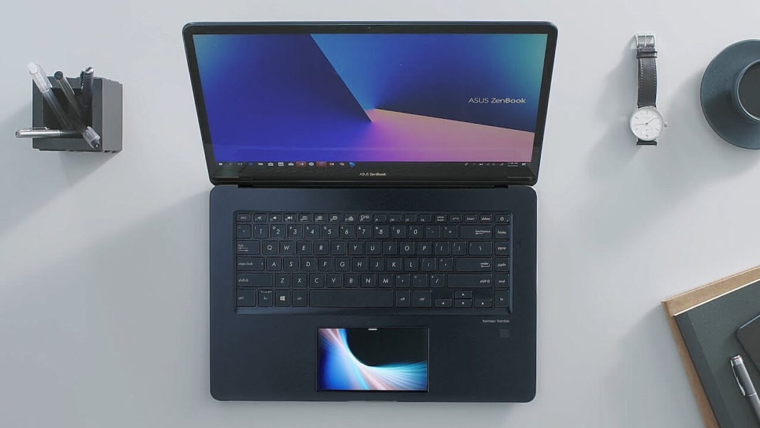 Video shows off ASUS' Windows 10 laptop with ScreenPad