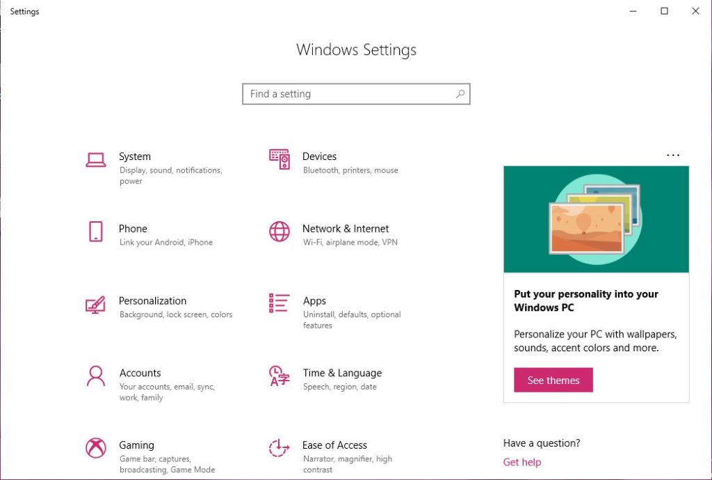 Microsoft is showing helpful suggestions in Settings app on Windows 10 ...