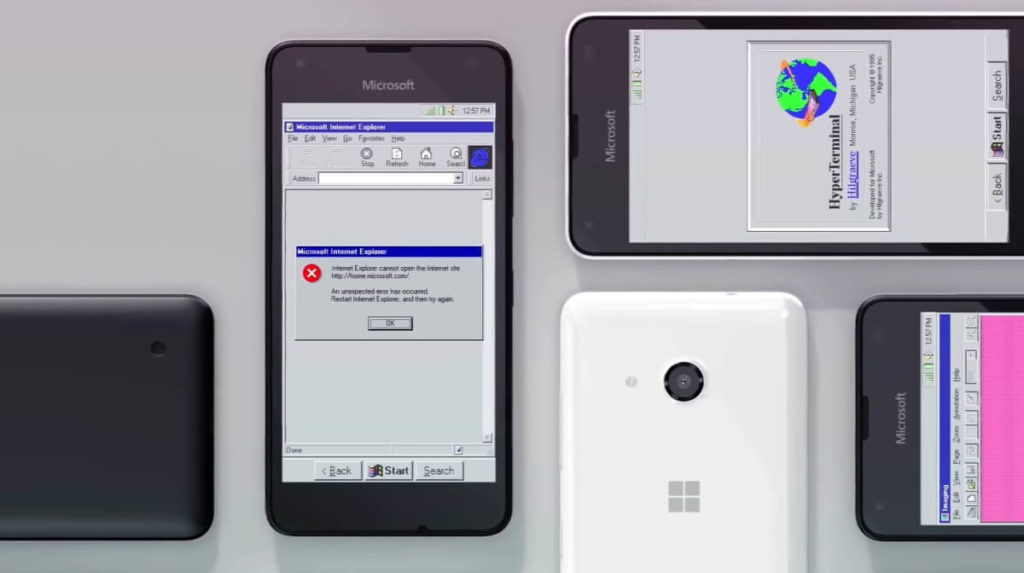 New concept imagines Windows Phone with Windows 95