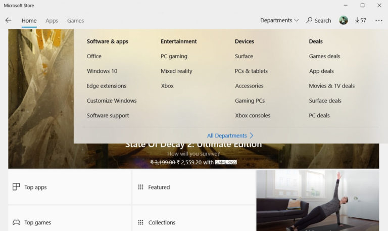 Redesigned Microsoft Store on Windows 10 is now available for everyone