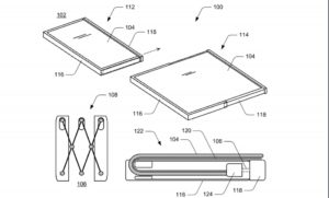 Microsoft patents extendable display for mobile computing devices