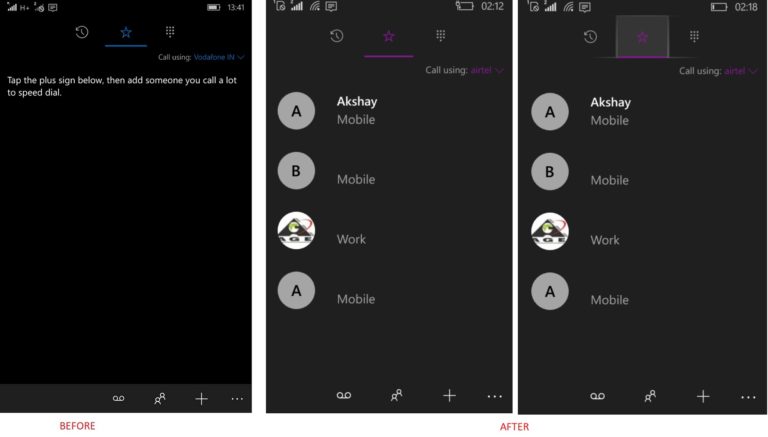 Getting things ready for Andromeda? Microsoft Phone app updated with ...