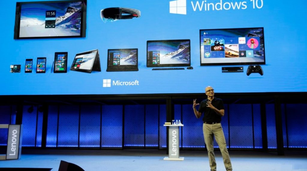 Microsoft's Windows 10 turns three today