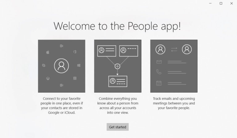 Microsoft People app for Windows 10 ditches hamburger menu in latest update