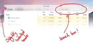 New concept imagines Task Manager on Windows 10 with Fluent Design