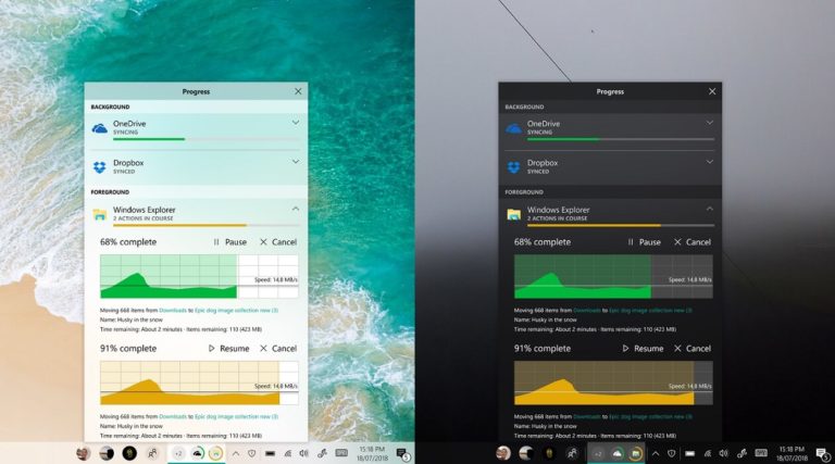 Concept imagines redesigned system tray, device panel and quick actions ...