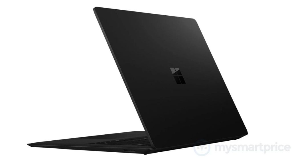 Alleged Microsoft Surface Laptop in black color leaks online