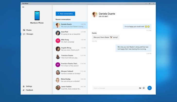 How to set up and use the Windows 10 Your Phone app