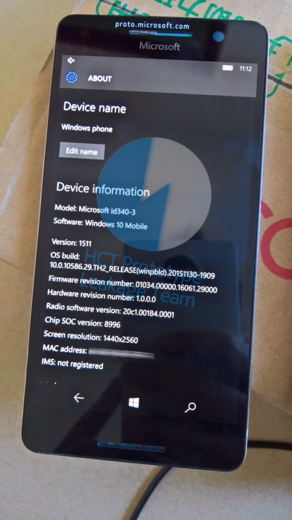 Here is another look at Microsoft's unreleased Lumia 960 Windows Phone