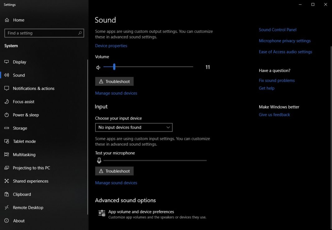 How to fix "No Audio Output Device Is Installed" error on Windows 10