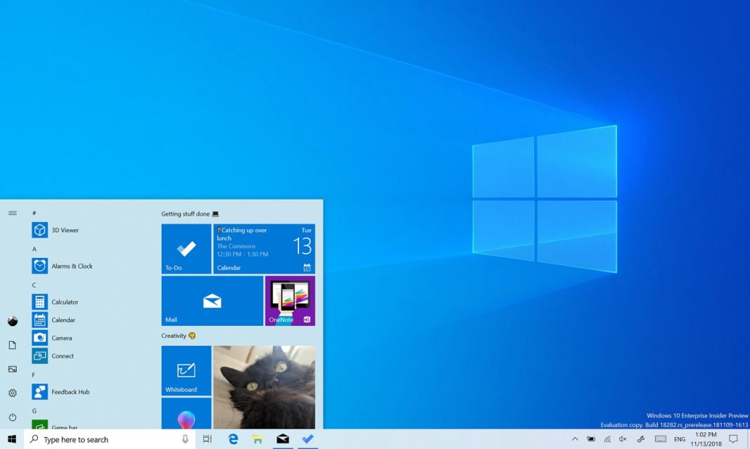 Windows 10 is finally getting system-wide light theme