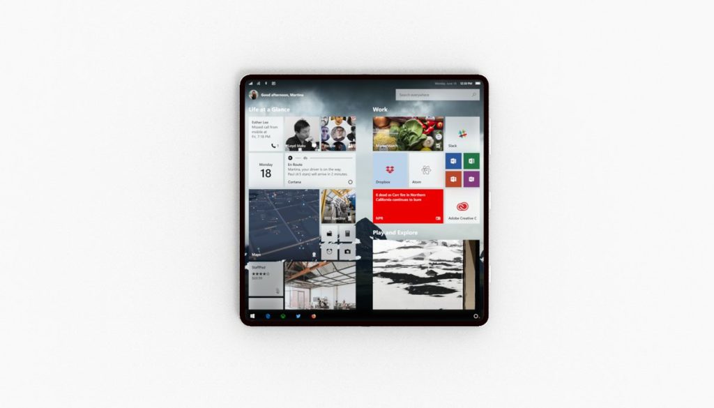 Microsoft patents a modular and foldable Surface device