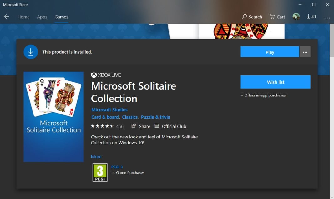 Microsoft Solitaire game to get a new feature on Windows 10