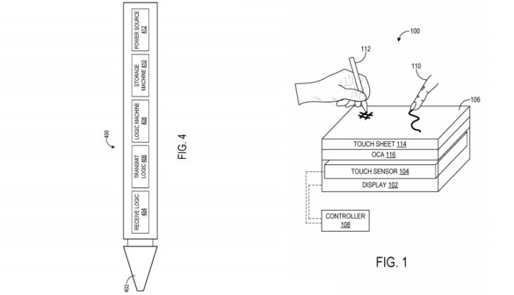 Microsoft's patent aims to improve accuracy of Surface Pen