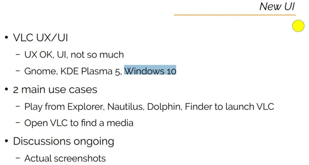 VLC Media Player could get major UI changes on Windows 10