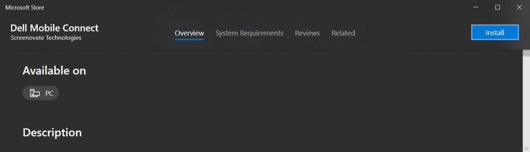 Windows 10's Dell Mobile Connect app gets a big update with major changes