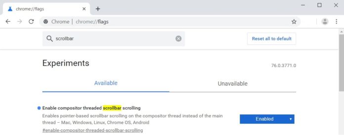 Microsoft's work on scrolling improvements for Chromium browsers advances