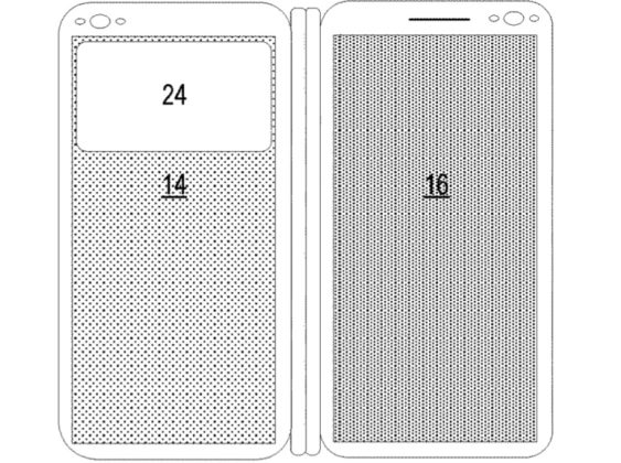 Microsoft's patent reveals new display technology for dual screen devices