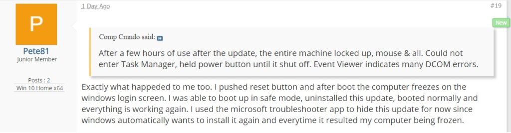 Windows 10 cumulative updates reportedly causing system slowdowns