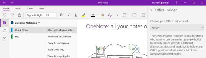 Microsoft is finally rolling out dark mode to Windows 10's OneNote app