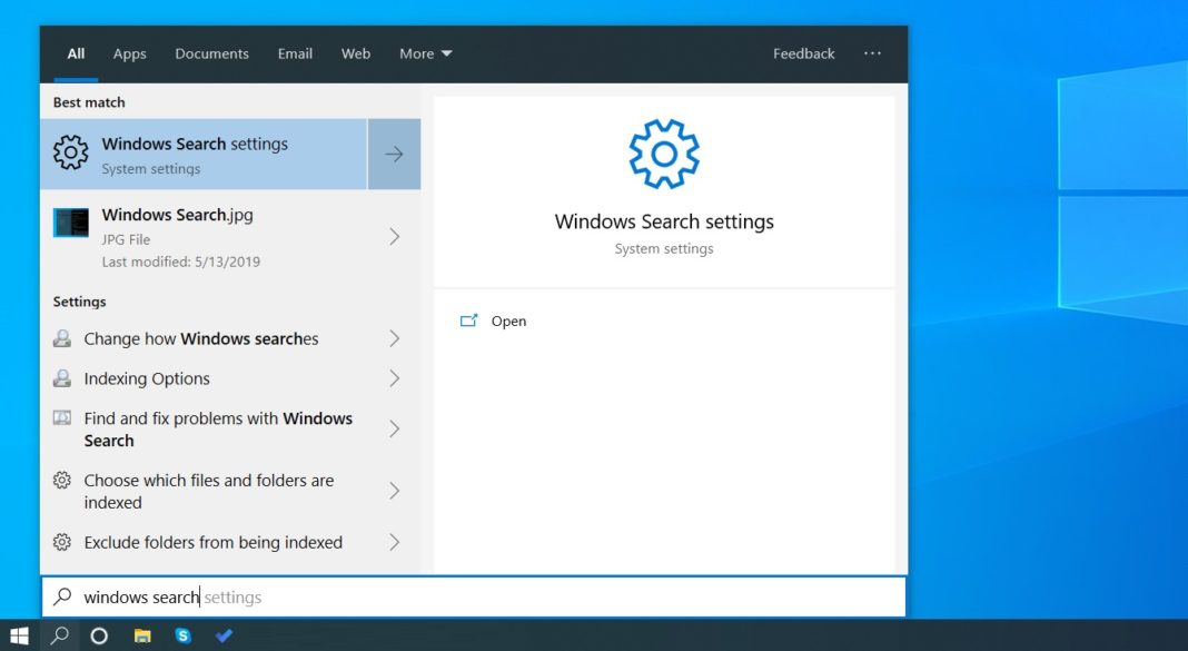 How Windows 10 May 2019 Update makes Windows Search better
