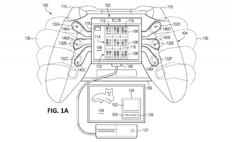 Microsoft patents Xbox One controller with haptic braille output