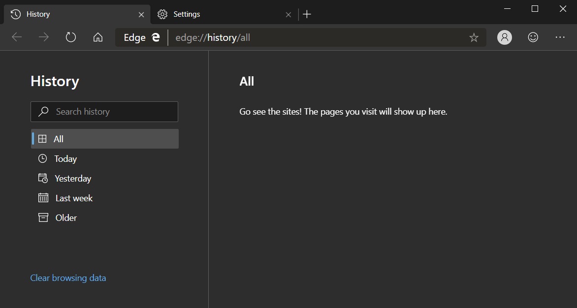 Microsoft Edge browser for Windows 10 gets dark mode improvements Microsoft Edge browser for Windows 10 gets dark mode improvements