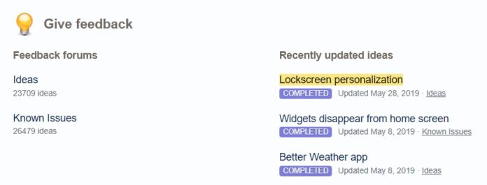 Microsoft Android Launcher could get Lockscreen customization feature