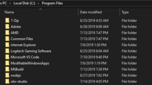 ModifiableWindowsApps folder shows up in Windows 10